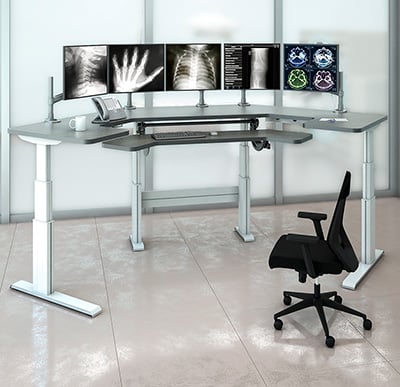 Top Radiology Desks & PACS Workstation Options
