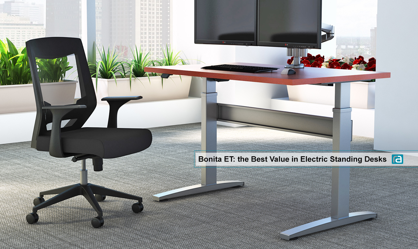 Bonita ET: the Best Value in Electric Standing Desks